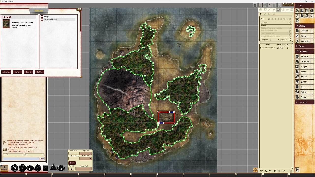 Fantasy Grounds Pathfinder Rpg Pathfinder Flip Mat Classics