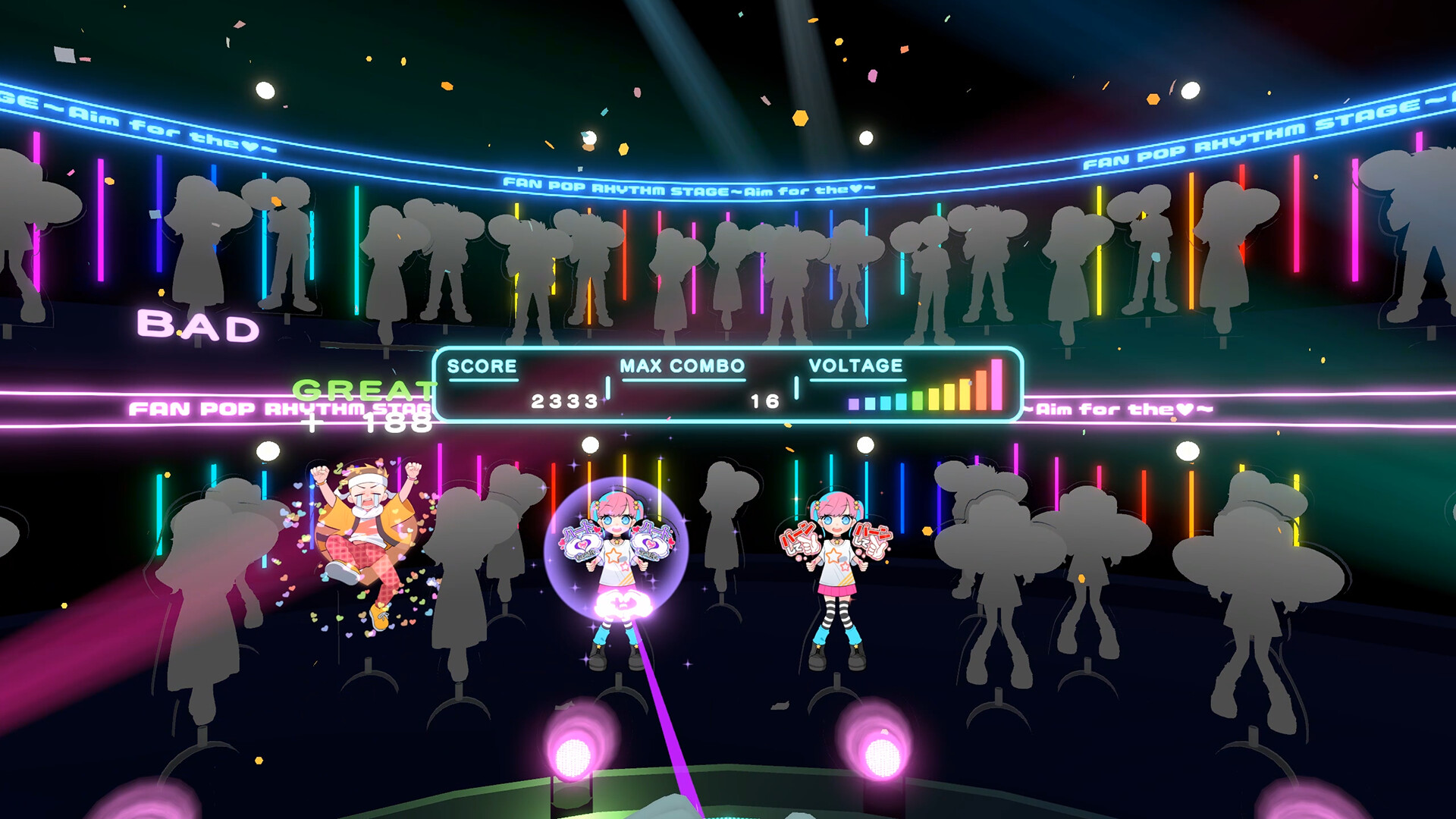 Save 20% on FAN POP RHYTHM STAGE〜Aim for the♡〜 on Steam