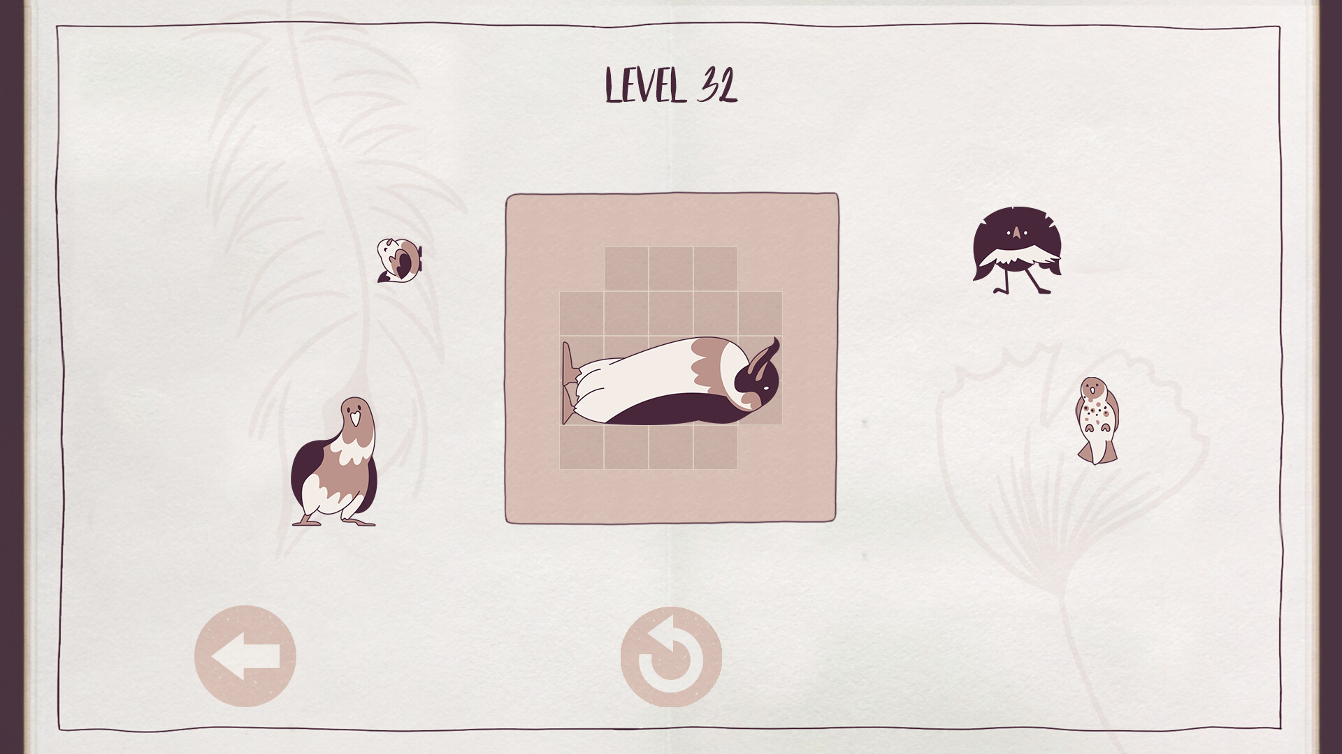 Birds Organized Neatly on Steam