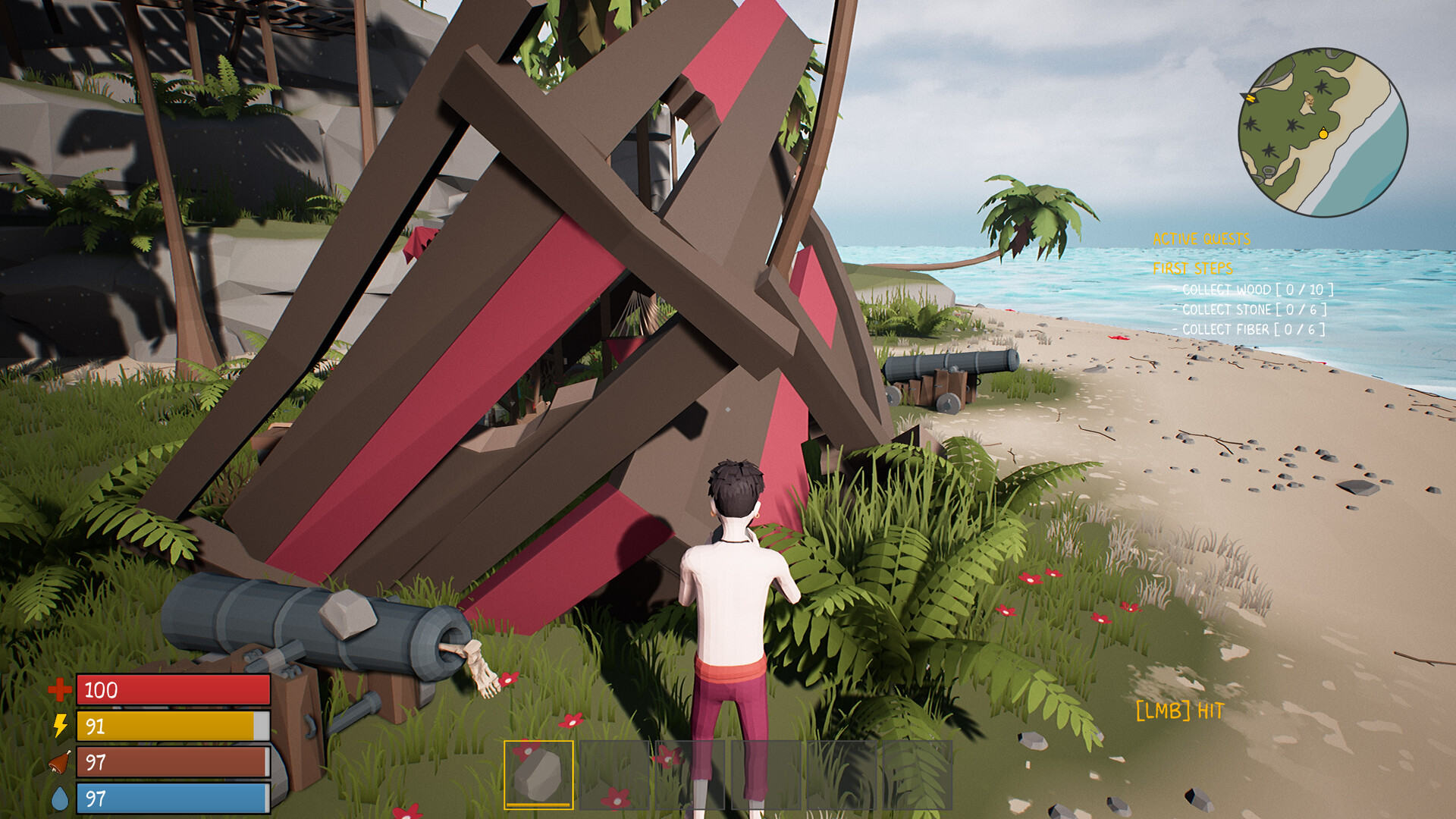 Survival Dead Poly Sharp Stone on Steam