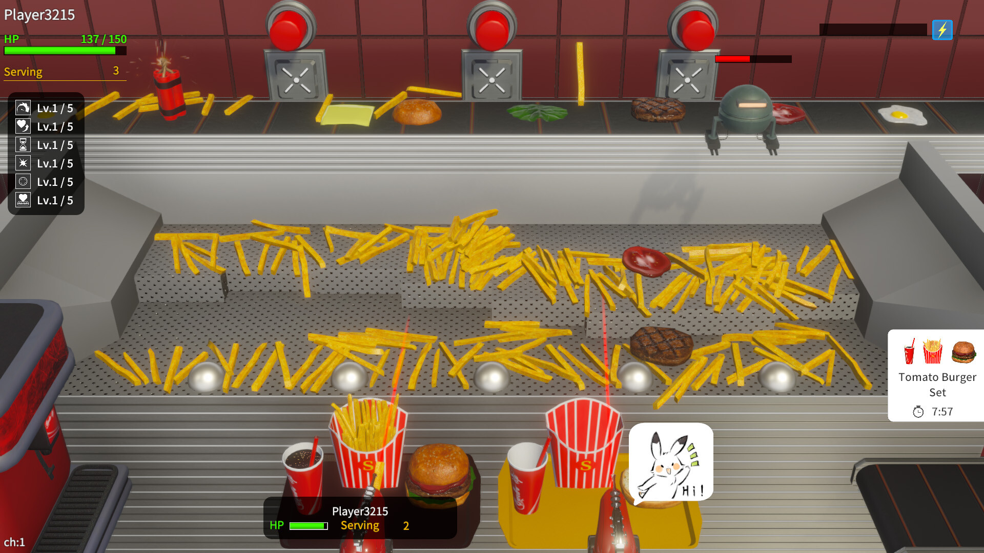 French Fries Pusher Friends on Steam