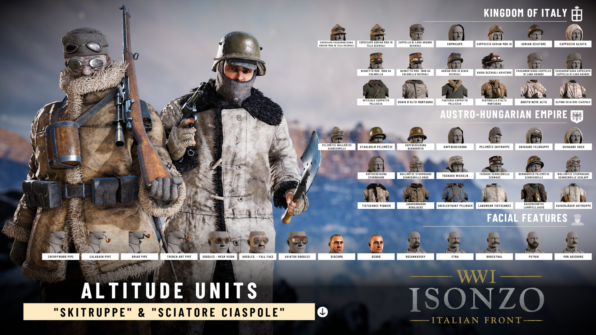 Isonzo - Altitude Units Pack on Steam