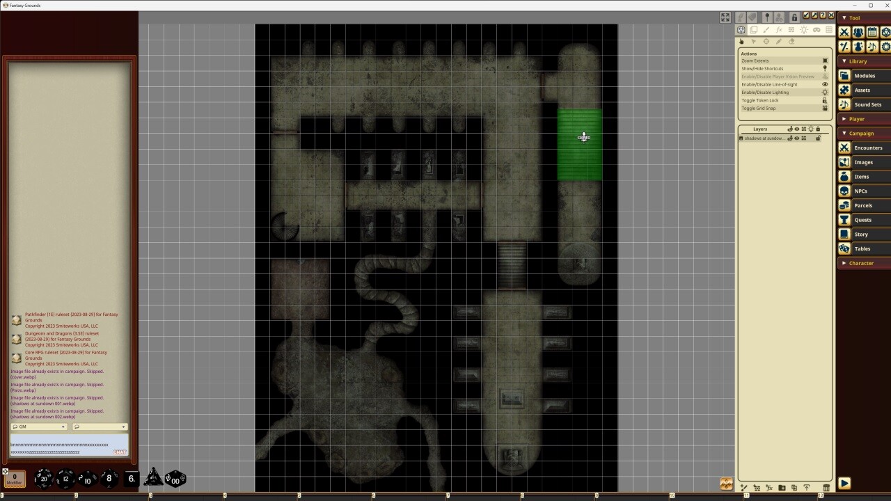 Fantasy Grounds Pathfinder Rpg Pathfinder Flip Mat Shadows At
