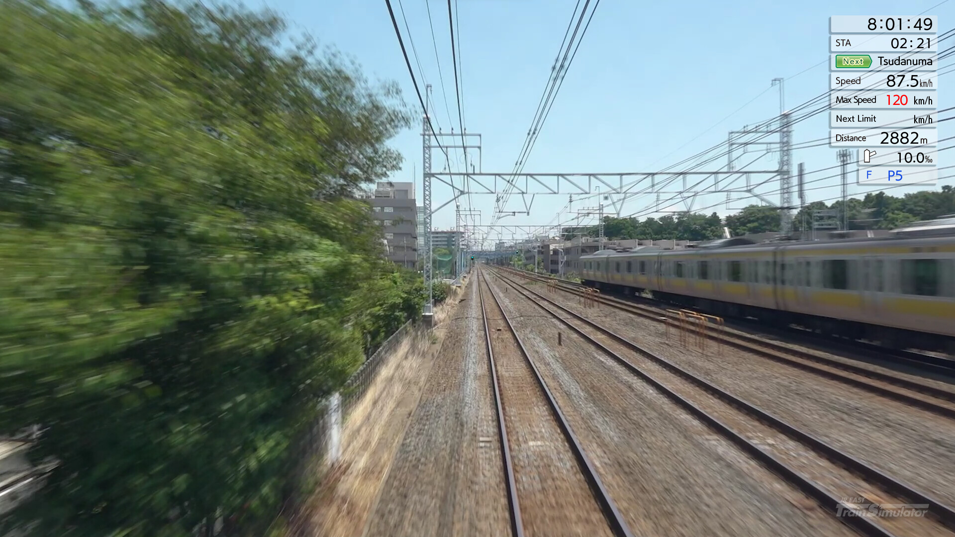 Jr East Train Simulator Sobu Line Rapid Service Tokyo To Narita
