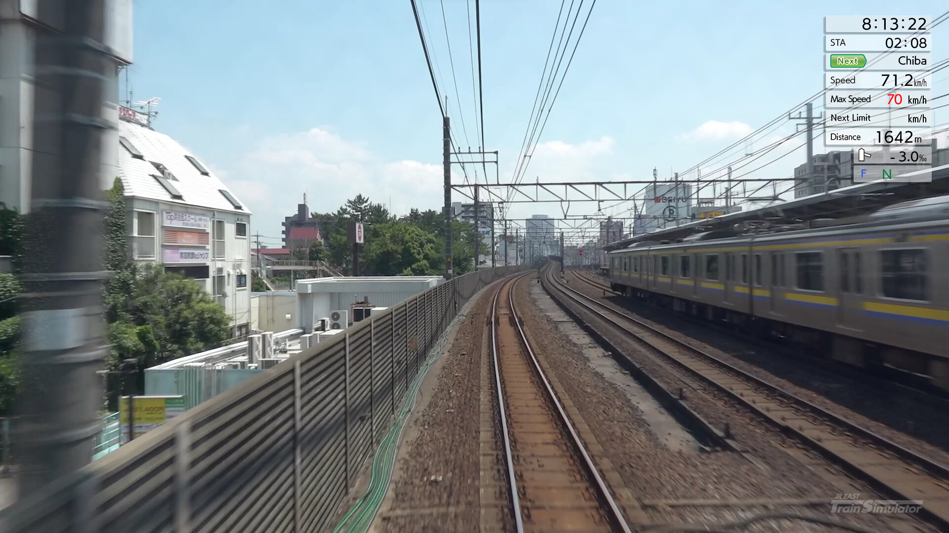 JR EAST Train Simulator: Sobu Line Rapid Service (Tokyo to Narita Airport Terminal 1) E217 ...