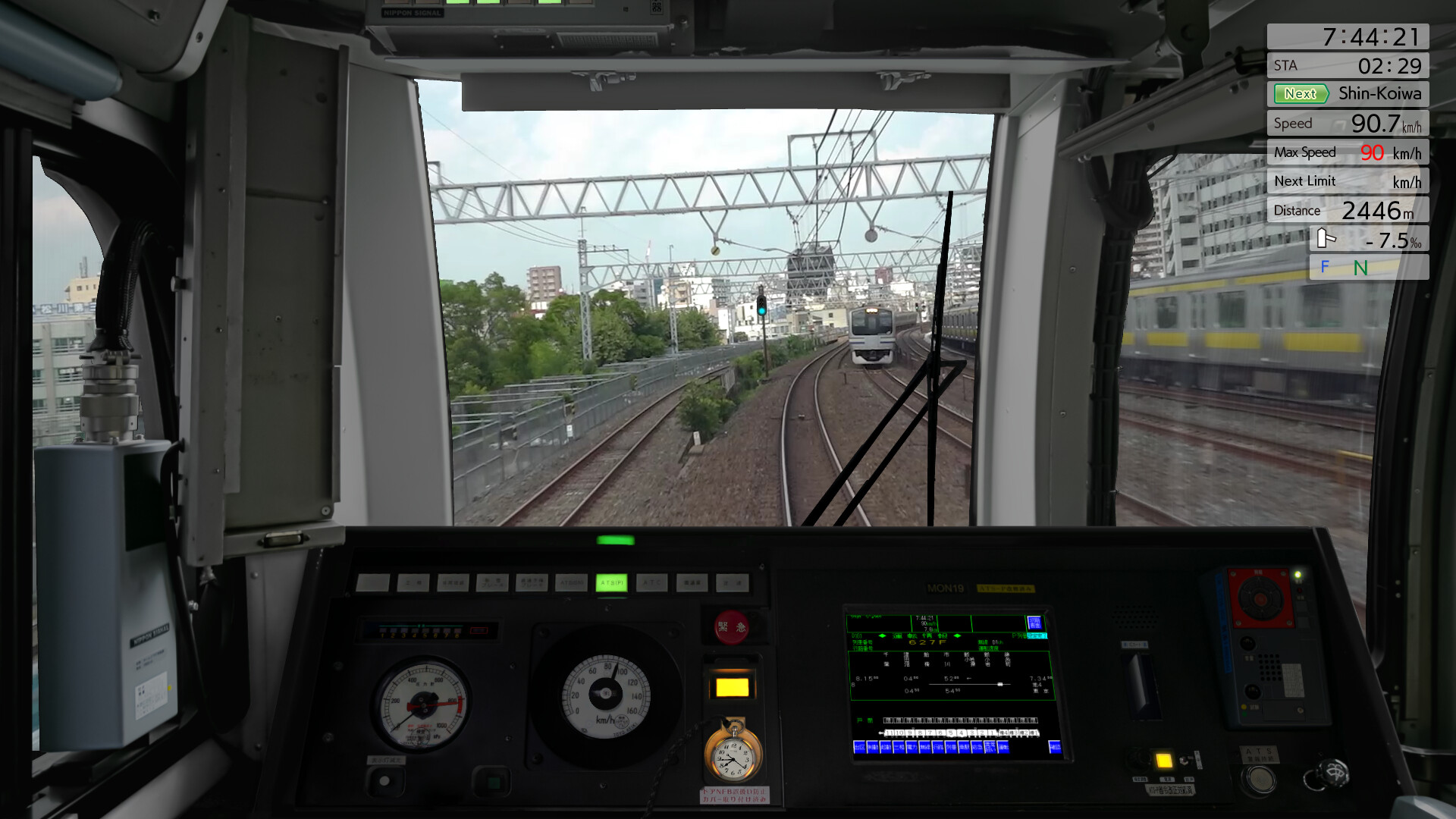 JR EAST Train Simulator: Sobu Line Rapid Service (Tokyo to Narita Airport Terminal 1) E217 ...