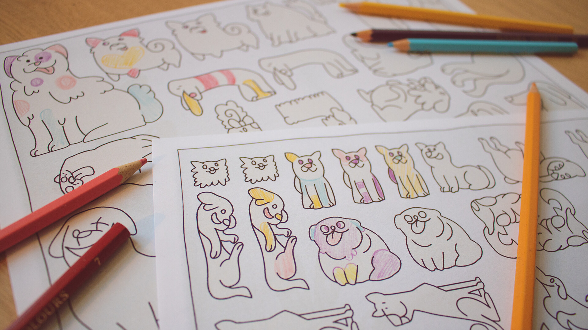 Dogs Organized Neatly - Paper Edition on Steam Dogs Organized Neatly - Paper Edition on Steam