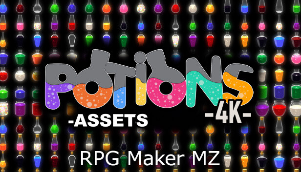 RPG Maker MZ - Potions Asset Pack 4K on Steam