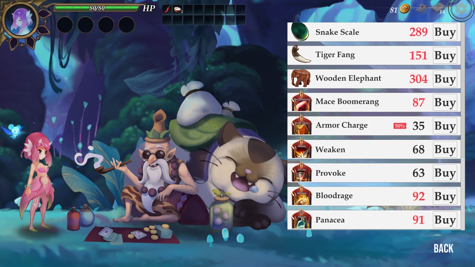 Dala and The Cursed Forest on Steam