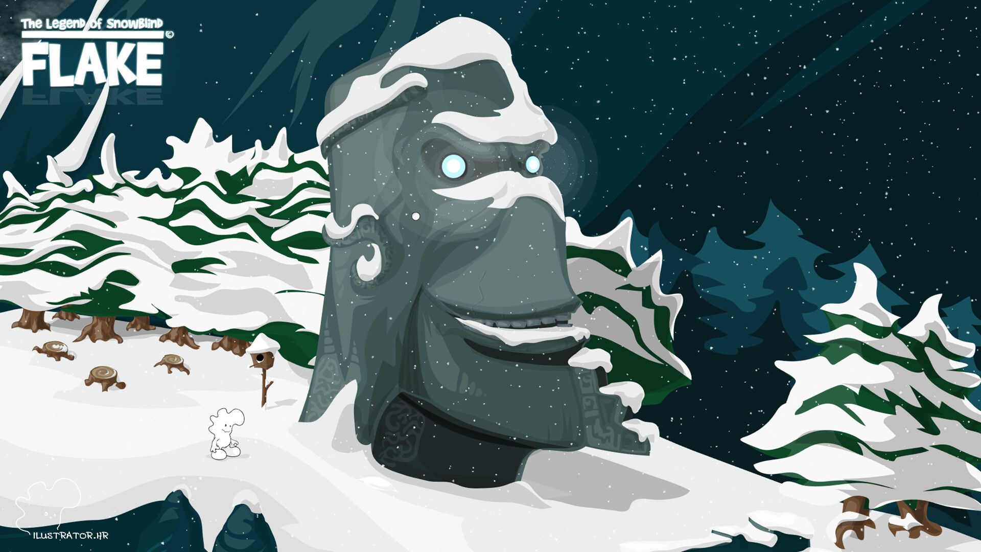 FLAKE The Legend of Snowblind on Steam