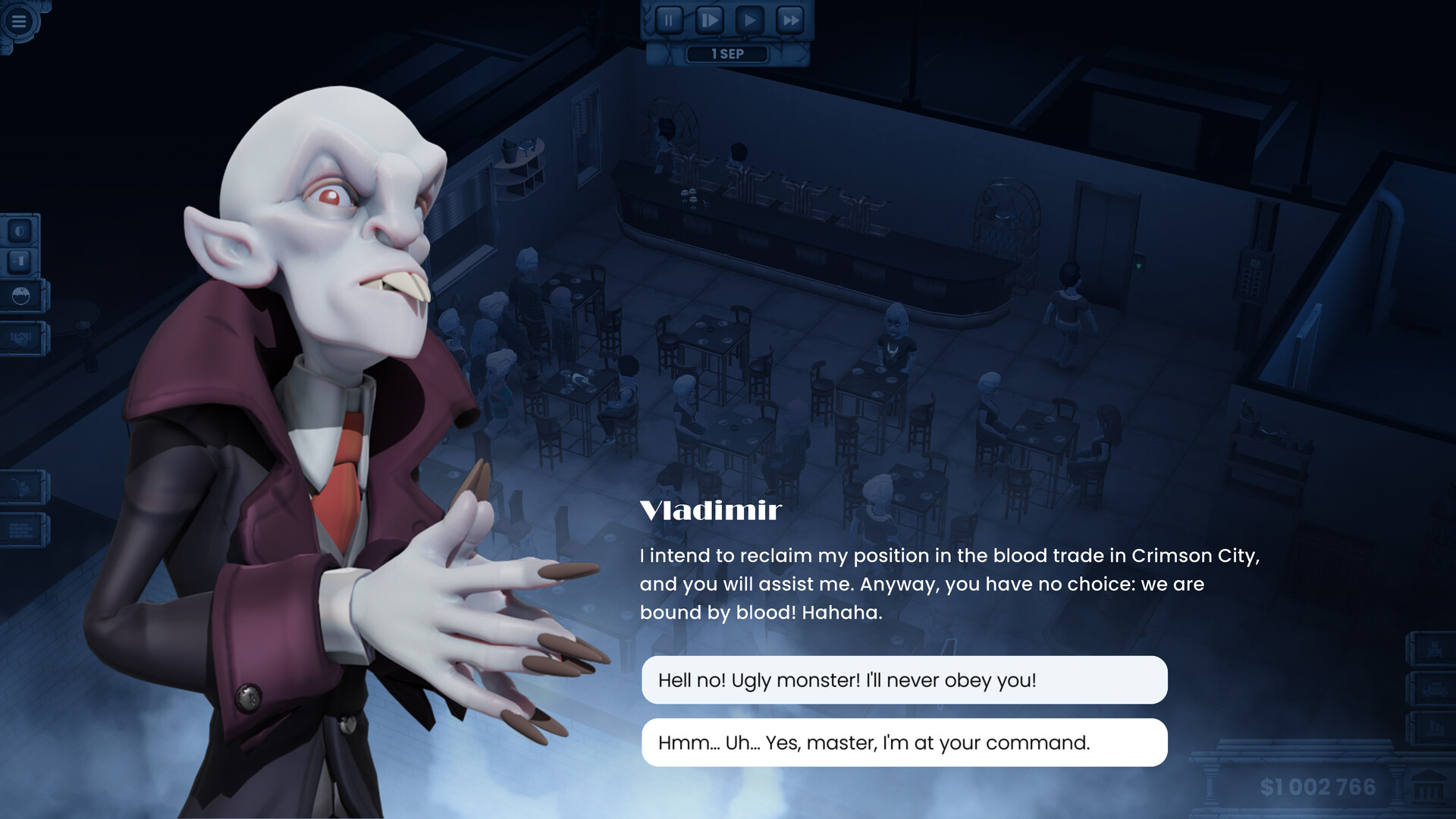 Blood Bar Tycoon on Steam