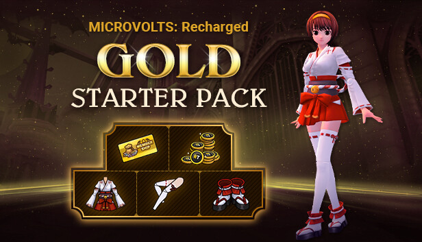 MICROVOLTS: Recharged - Starter Pack : Gold on Steam