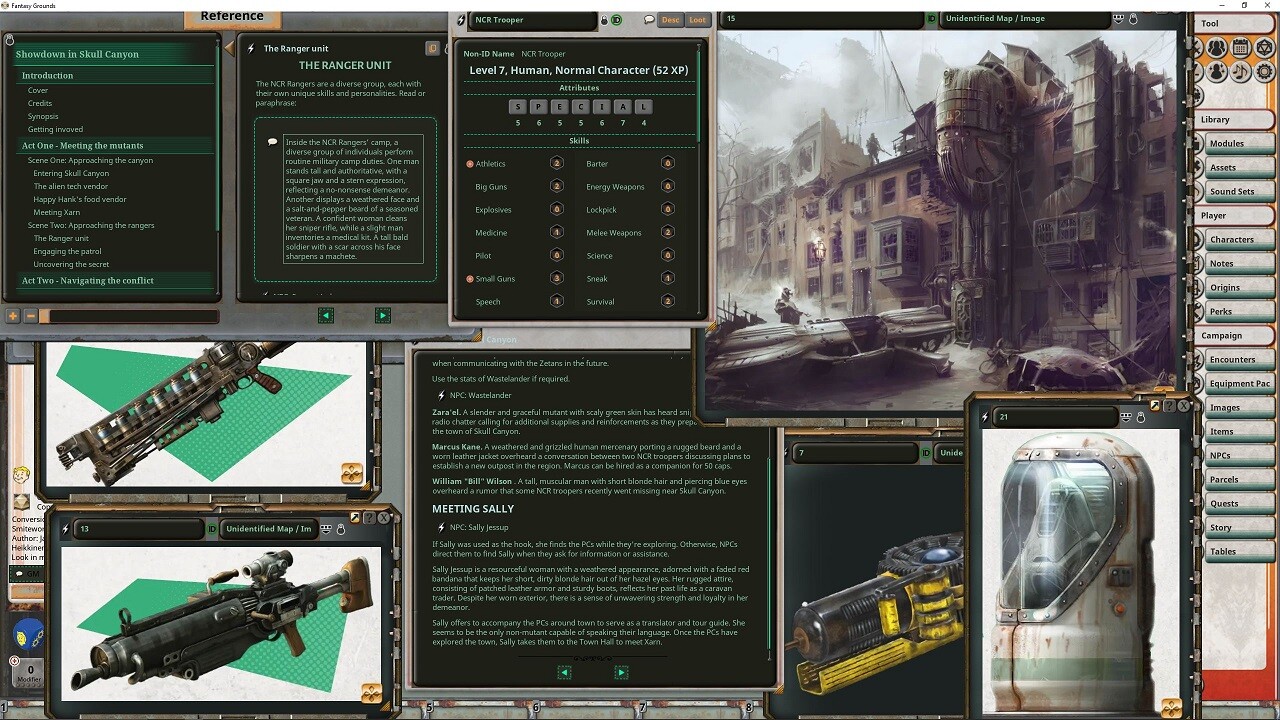 Fantasy Grounds - Fallout RPG: Showdown in Skull Canyon on Steam