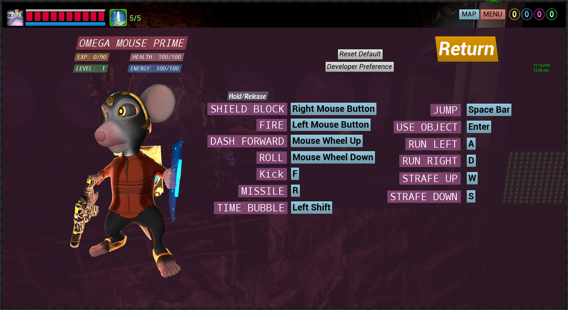 Omega Mouse Zero on Steam