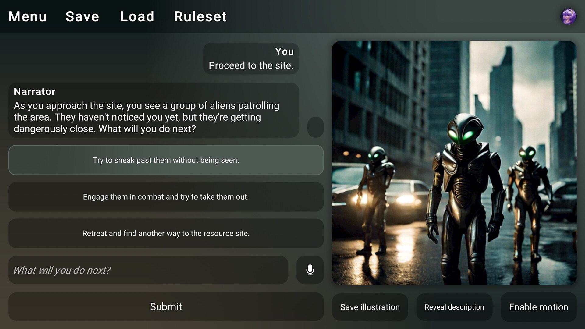 DREAMIO: AI-Powered Adventures on Steam