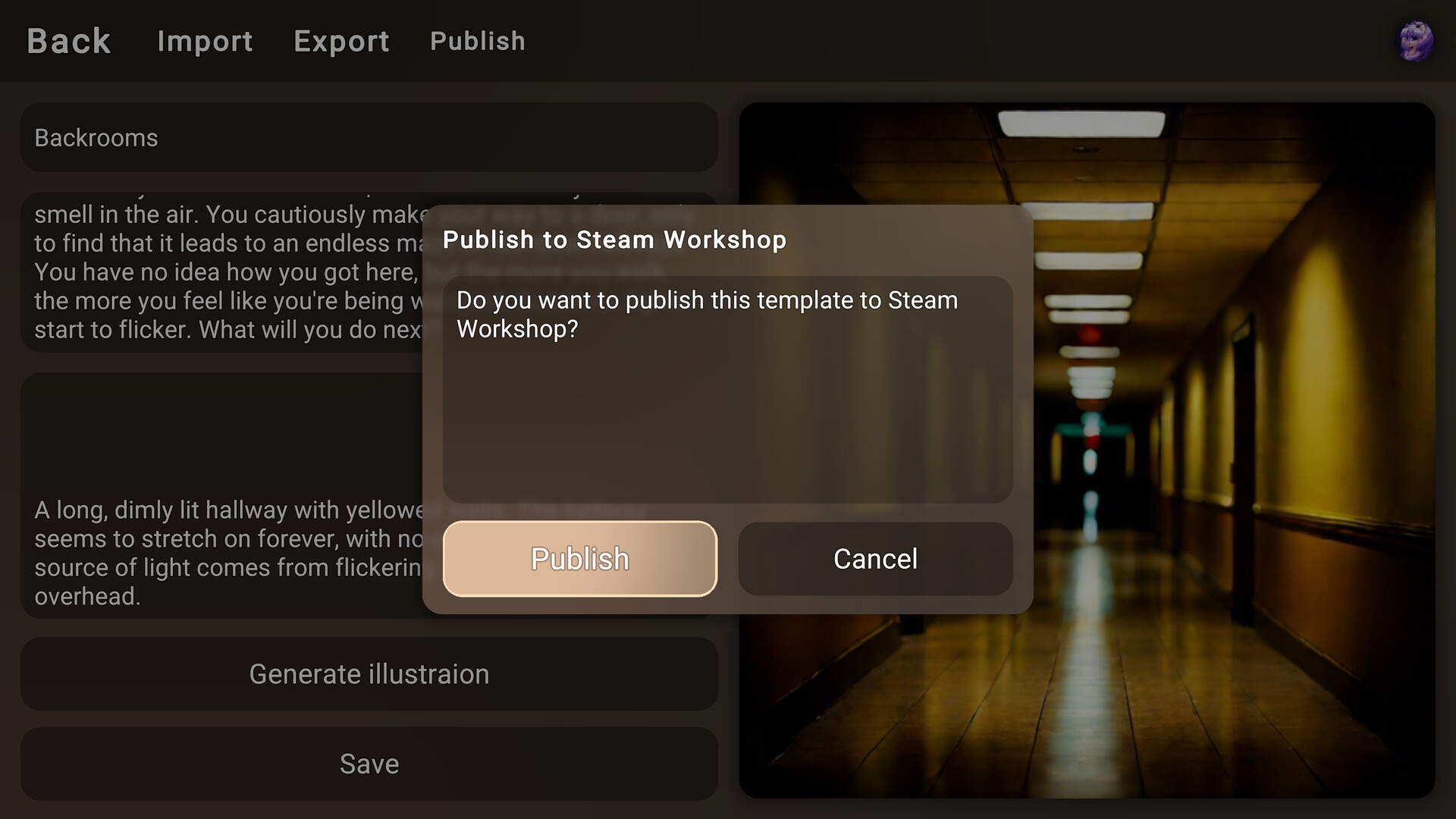 DREAMIO: AI-Powered Adventures on Steam