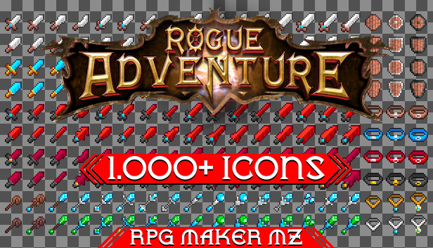 RPG Maker MZ - Rogue Adventure 1000+ Icons Pack on Steam