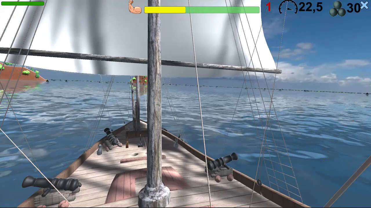 Pirates. Naval battle on Steam