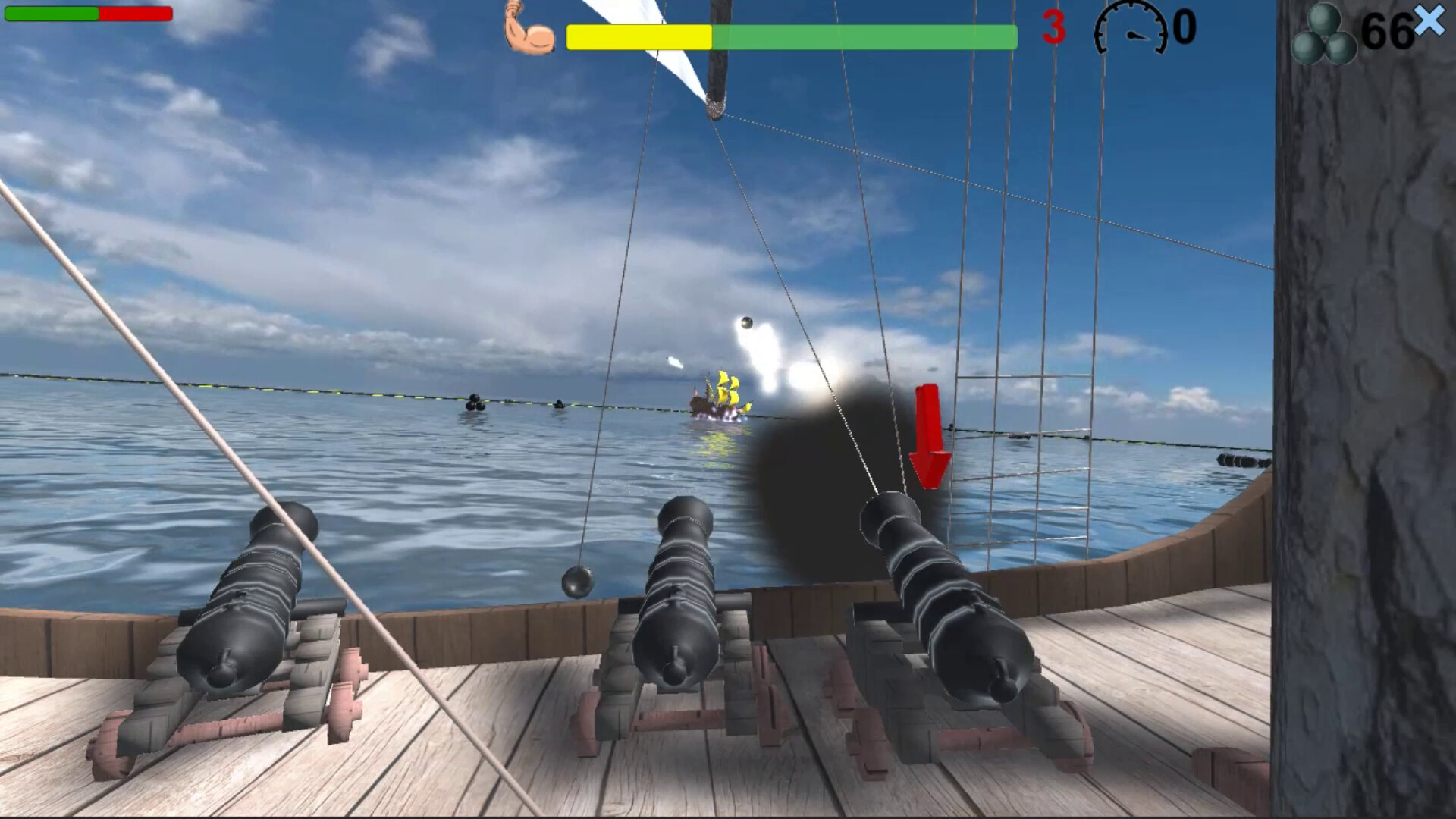 Pirates. Naval battle on Steam