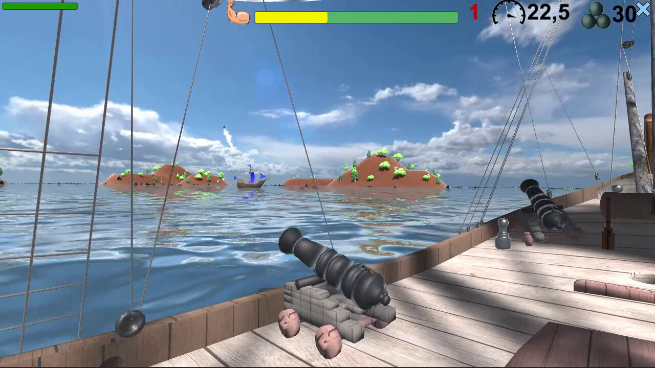Pirates. Naval battle on Steam