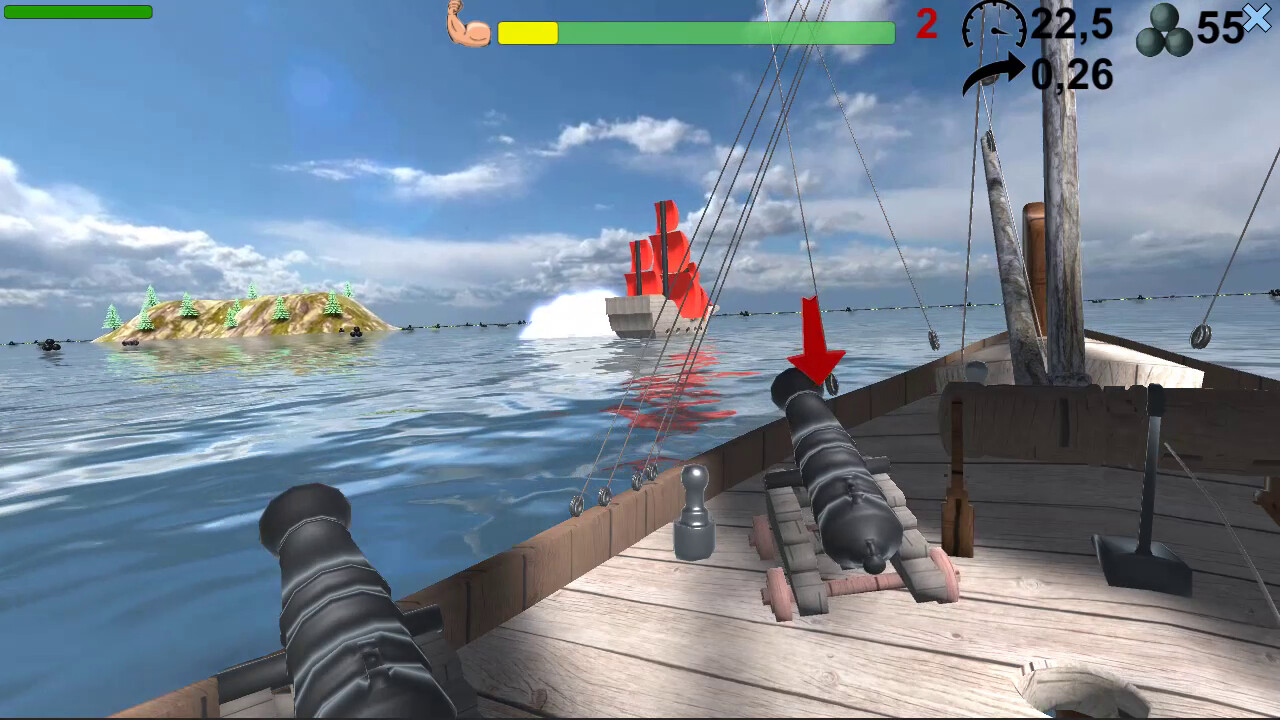 Pirates. Naval battle on Steam