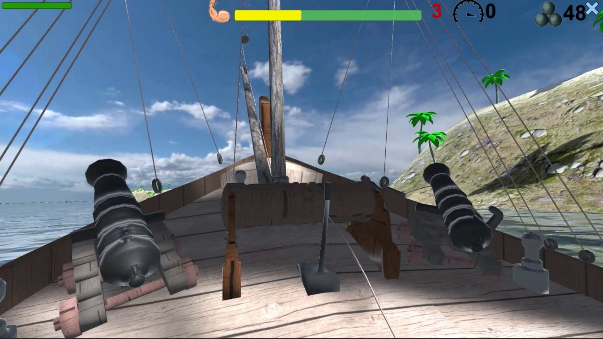 Pirates. Naval battle on Steam
