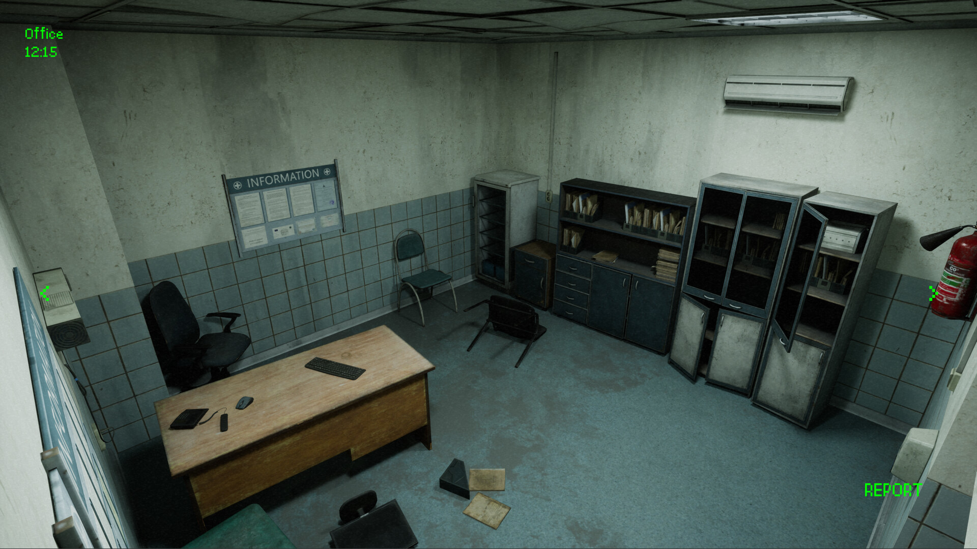 Observe and Report on Steam