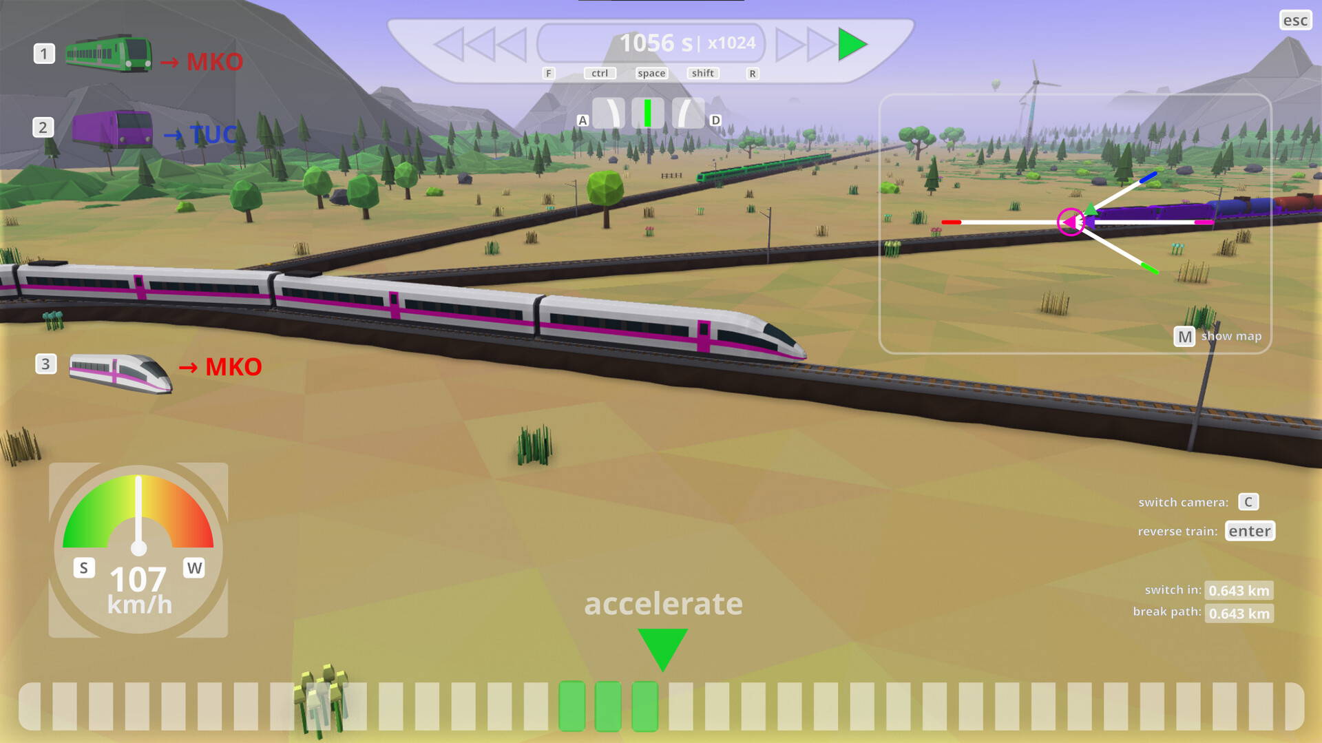 Railroad Scheduler on Steam