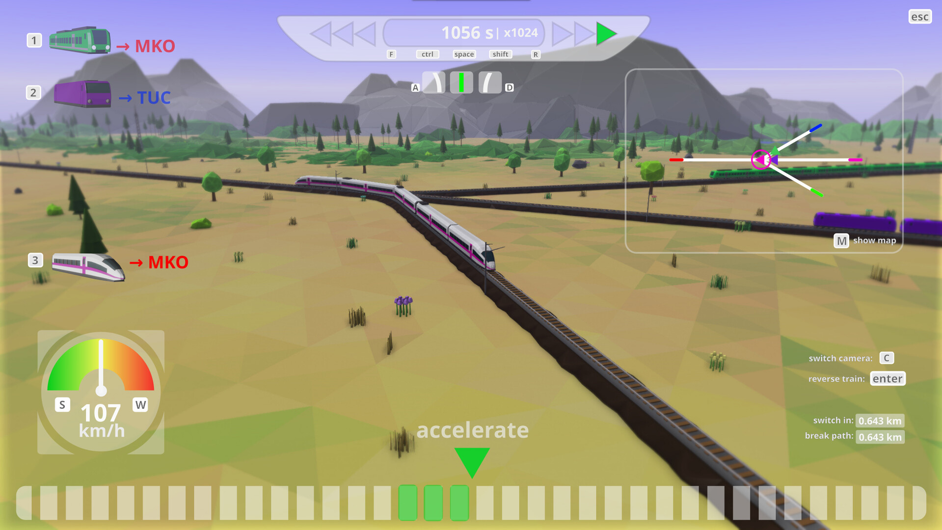 Railroad Scheduler on Steam