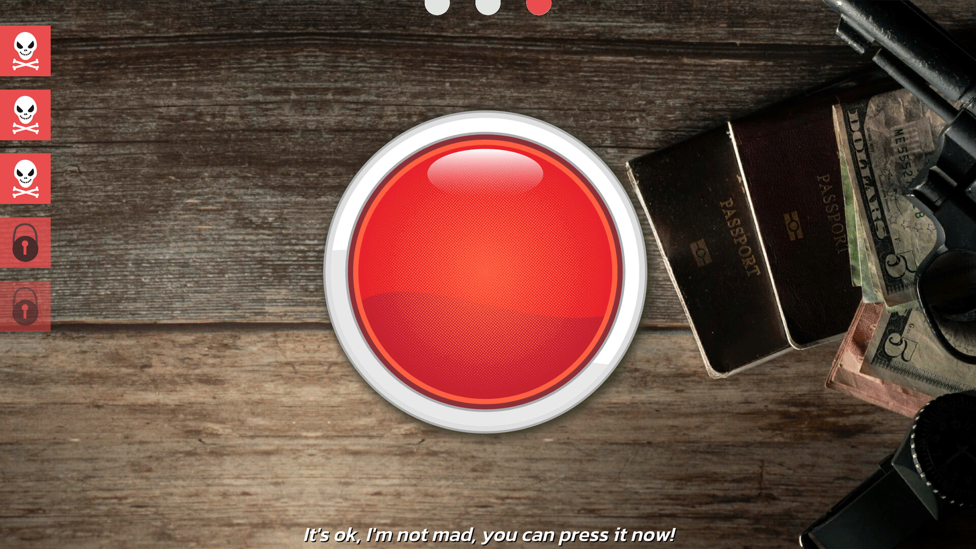 The Red Button on Steam