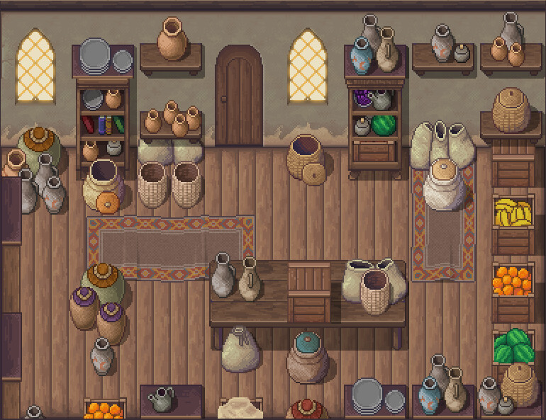 RPG Maker MV - Winlu Fantasy Tileset - Desert Interior | Steambase