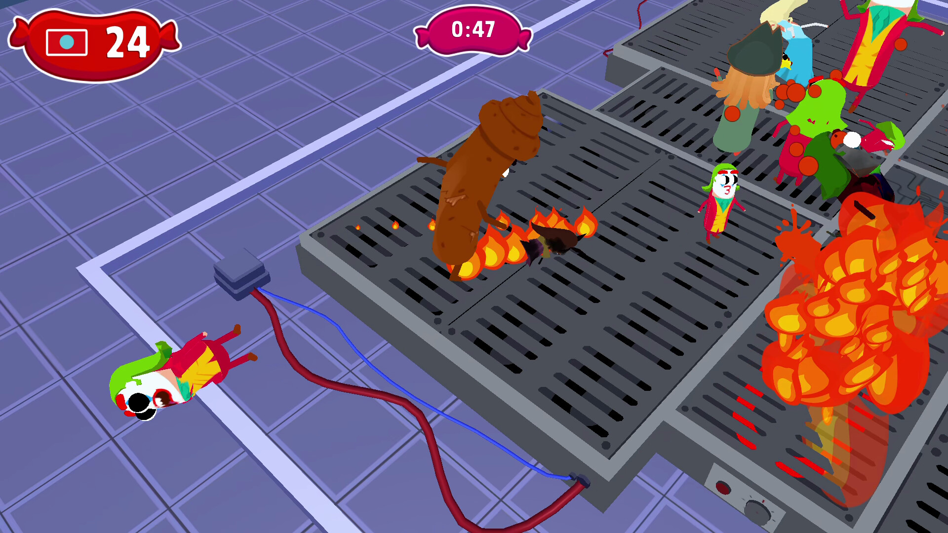 Sausage Wars: Burning Death on Steam