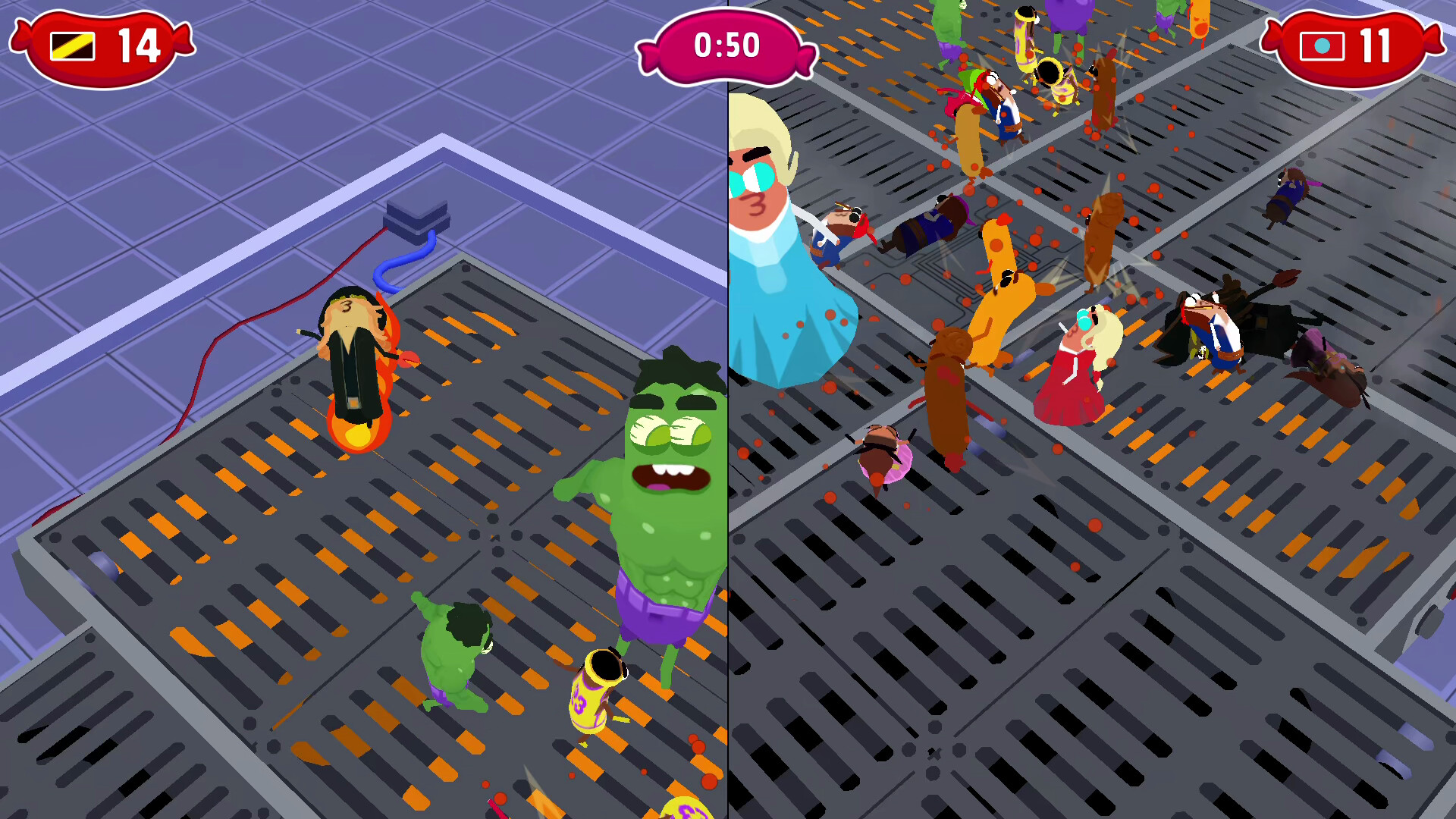 Sausage Wars: Burning Death on Steam