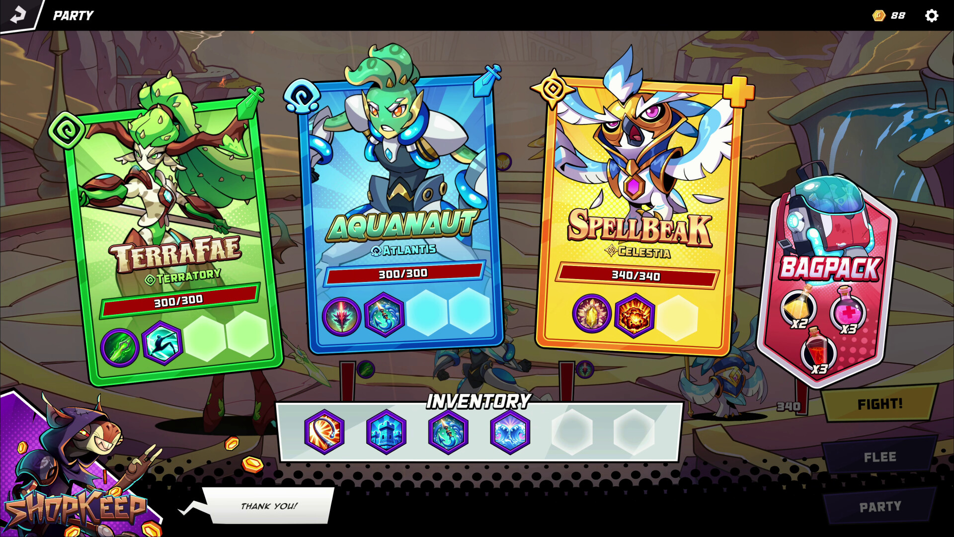 Dimensionals on Steam