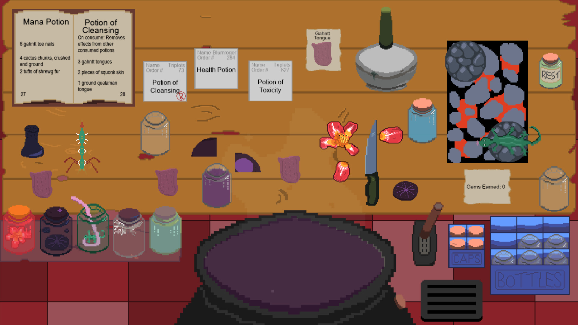 Potion Problem on Steam