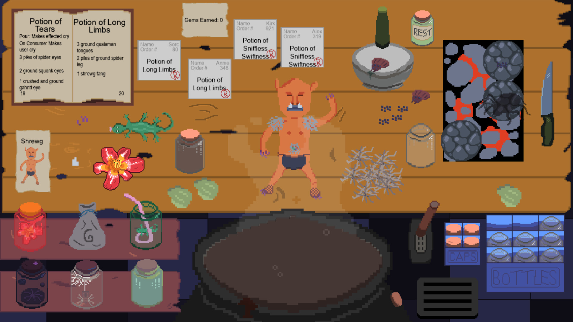 Potion Problem on Steam