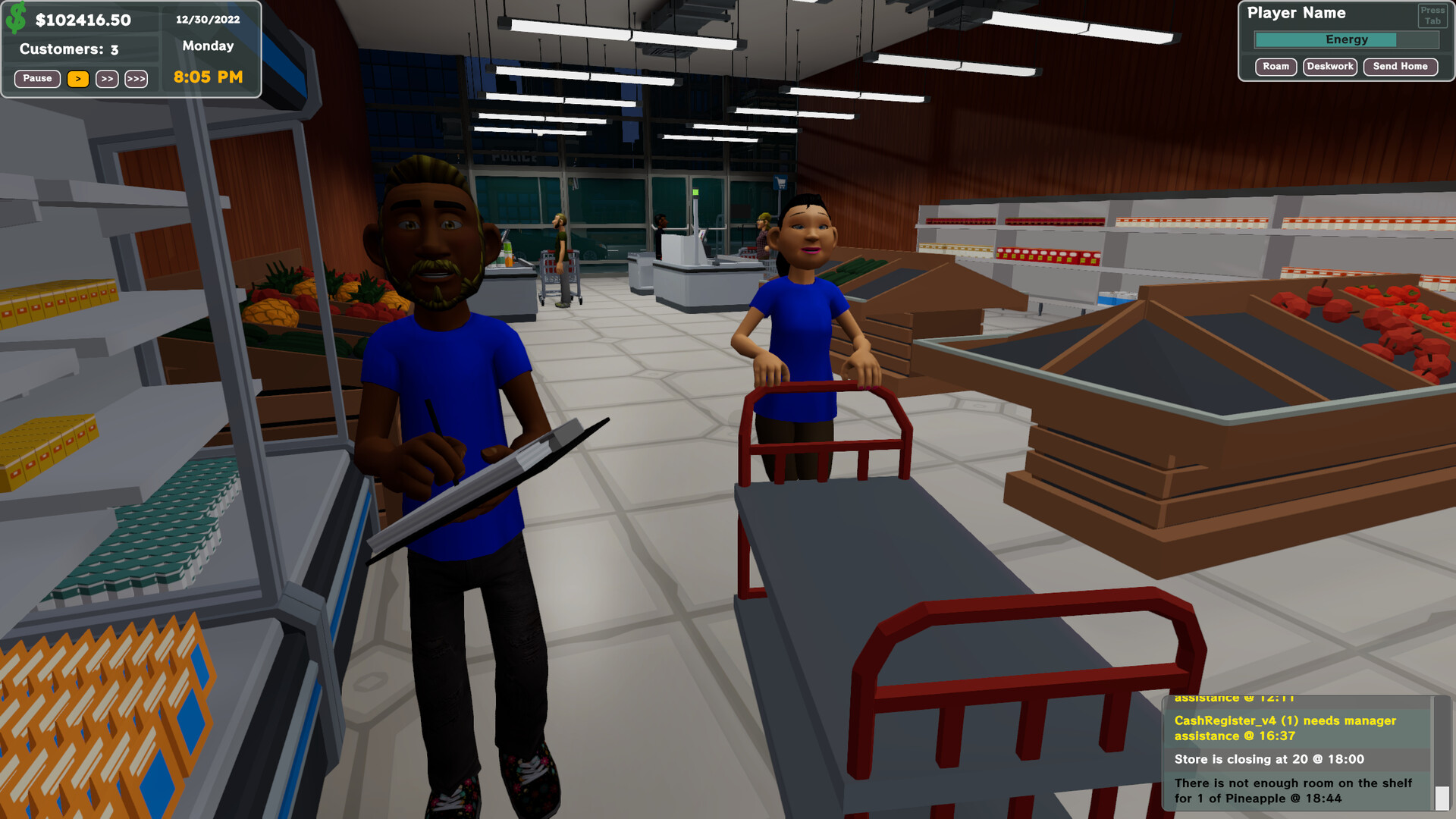 Grocery Store Tycoon on Steam