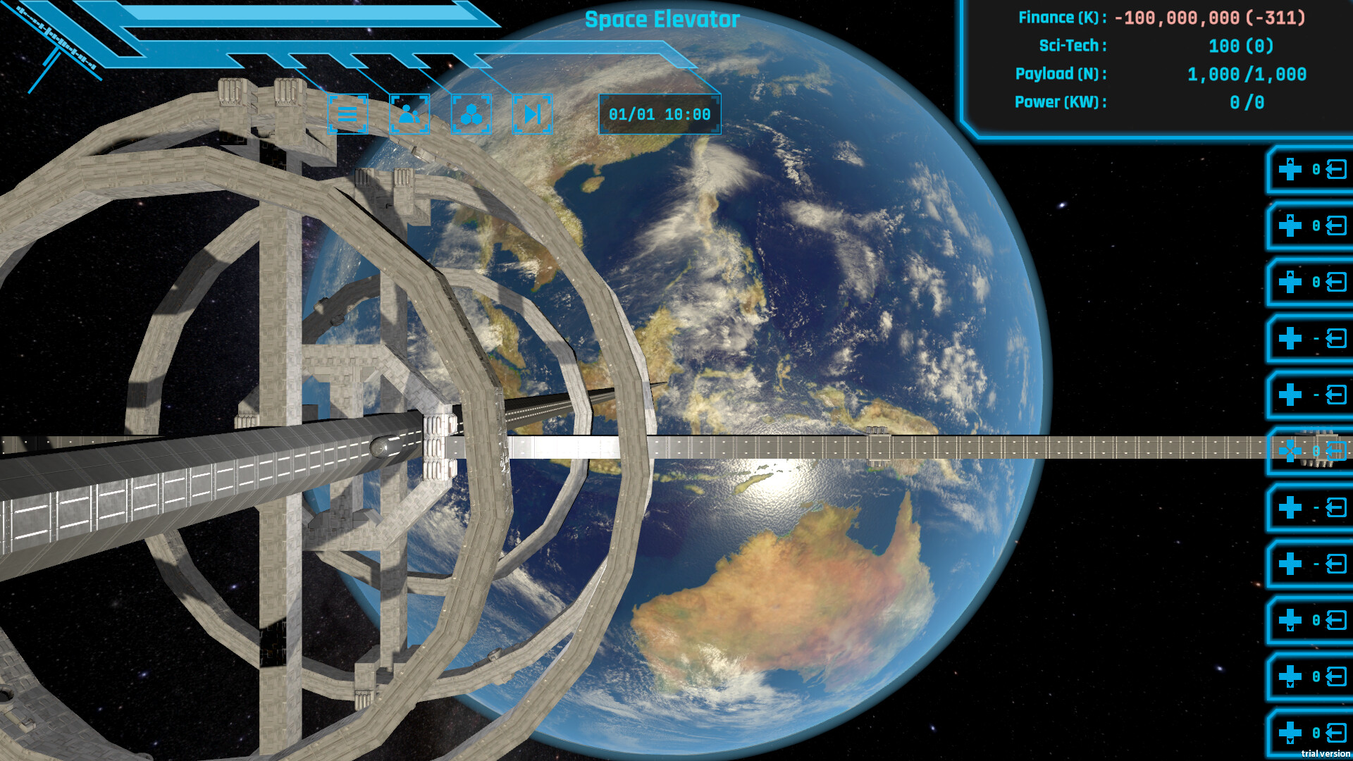 Space Elevator Project on Steam