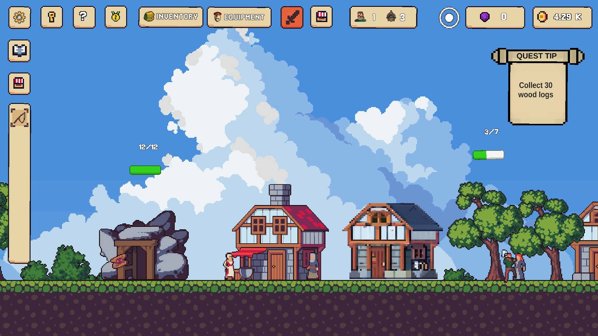 Incremental Town RPG on Steam