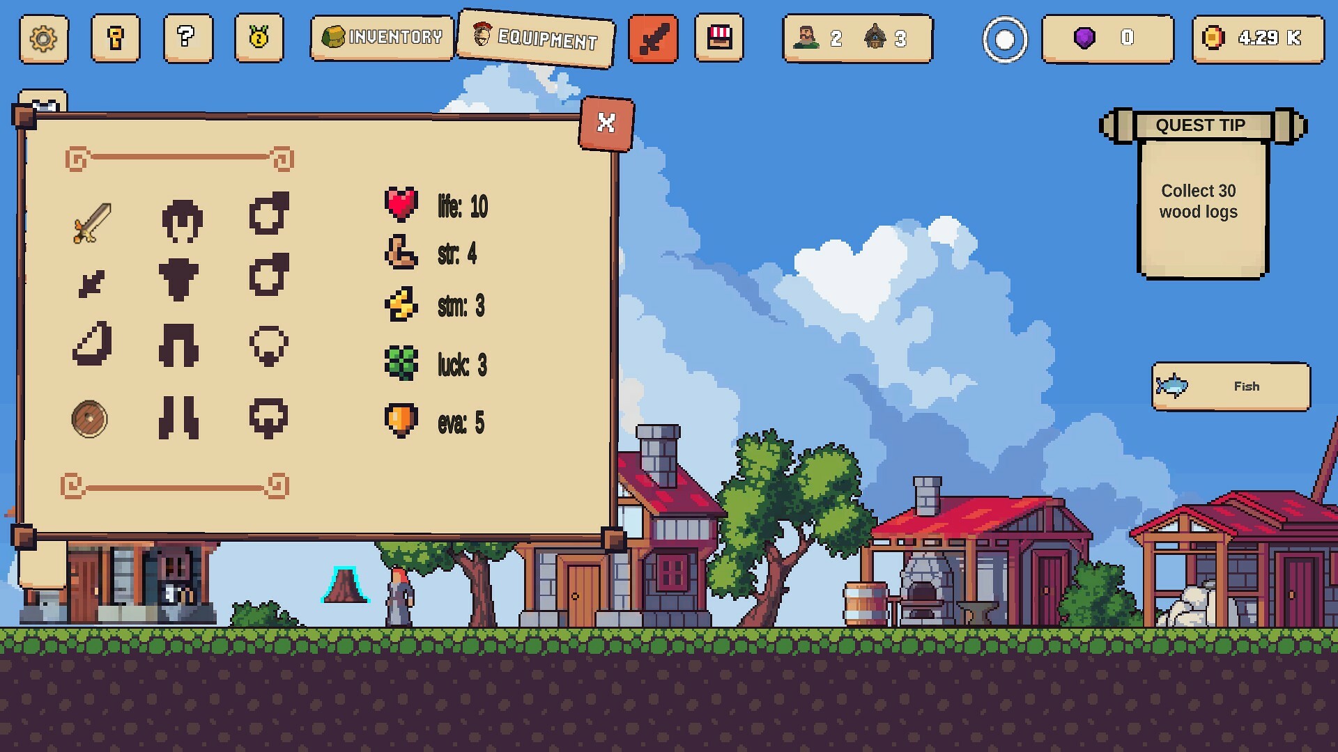 Incremental Town RPG on Steam