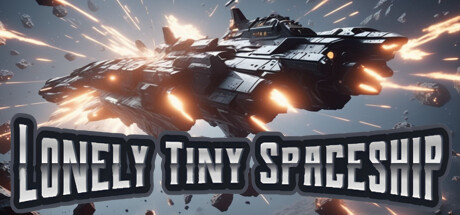 Lonely tiny spaceship on Steam