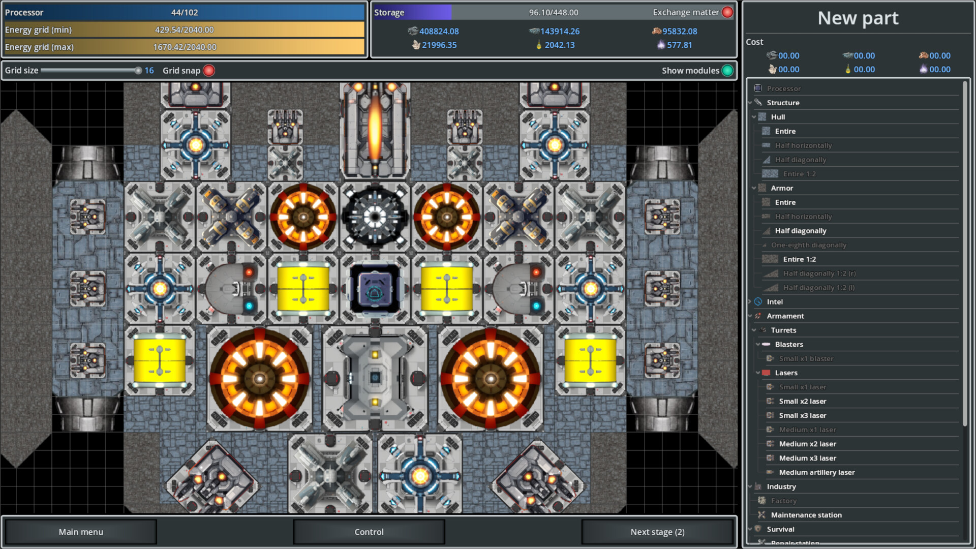 Lonely tiny spaceship on Steam