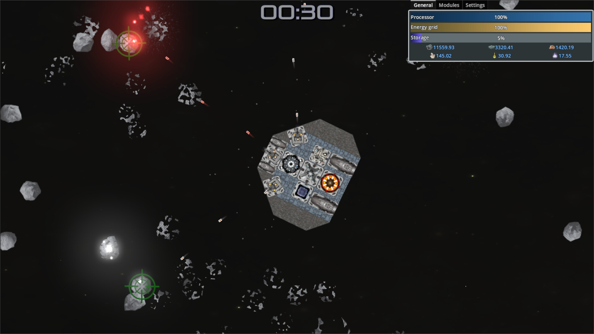 Lonely tiny spaceship on Steam