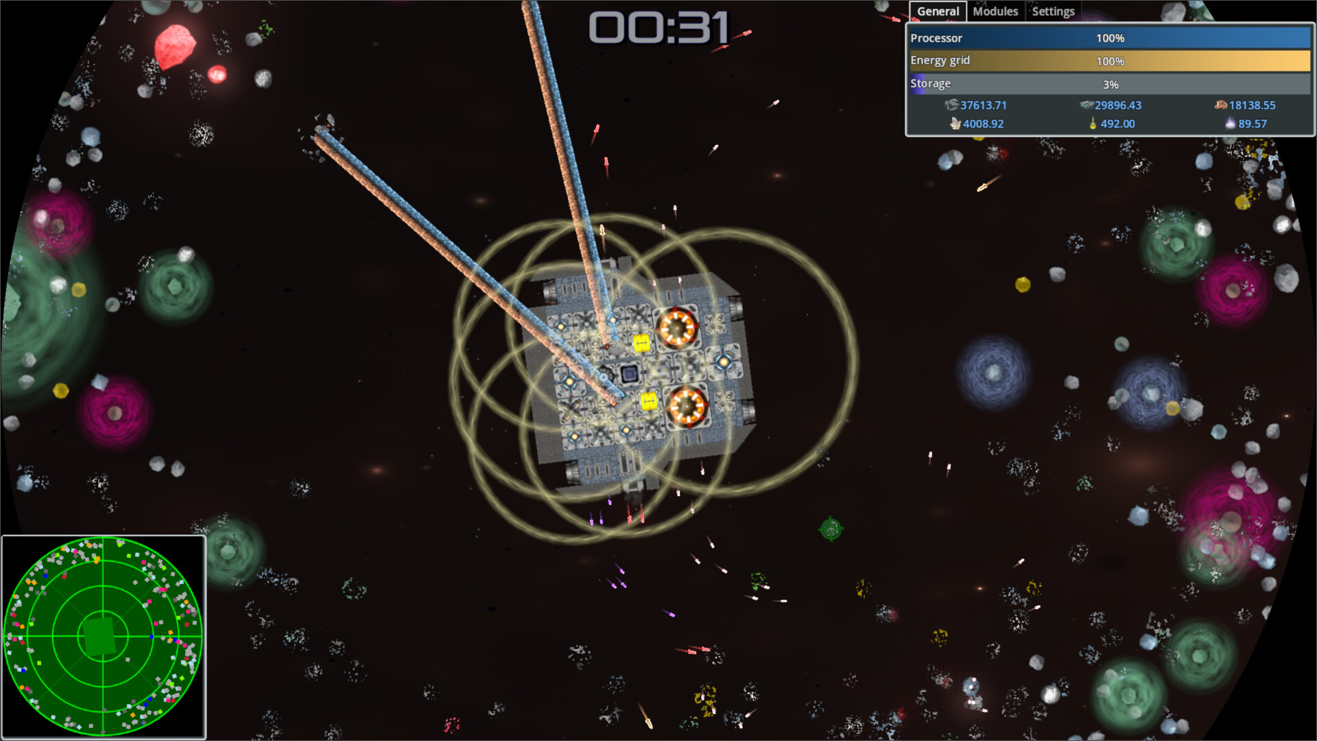 Lonely tiny spaceship on Steam