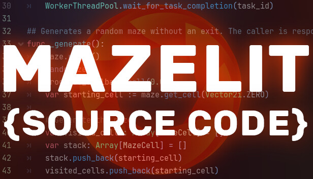 Mazelit - Source Code on Steam