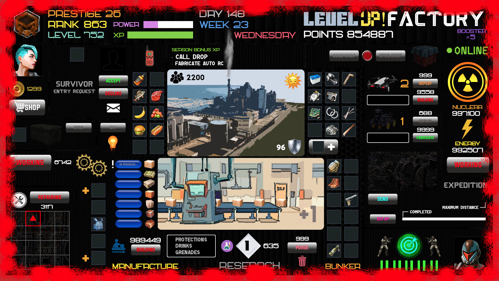 Level UP! Factory on Steam
