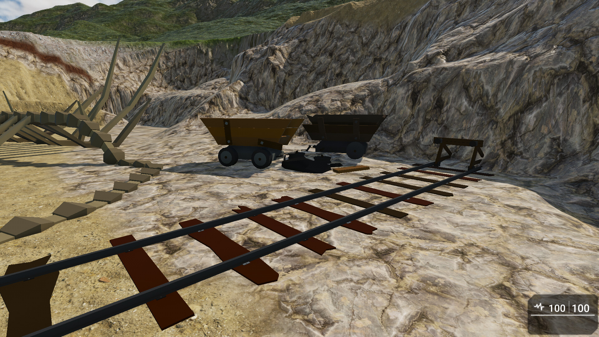 GameGuru MAX Low Poly Mini-Kit - Undead Quarry - Keymailer