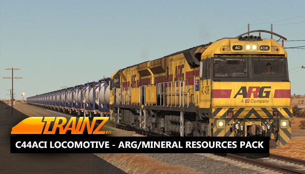 Trainz Plus DLC - C44aci Locomotive - ARG/Mineral Resources Pack on Steam