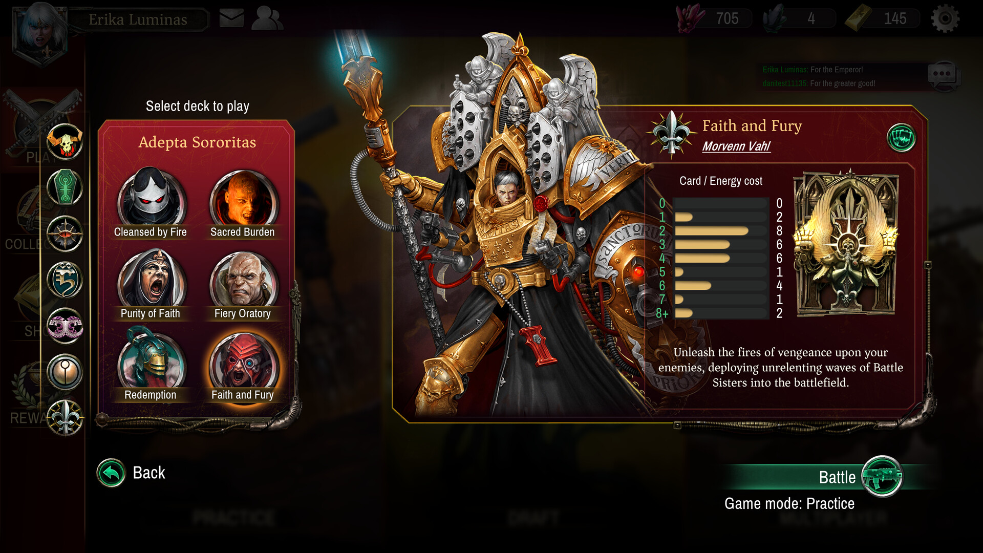 Warhammer 40,000: Warpforge - Sororitas starter bundle - Keymailer