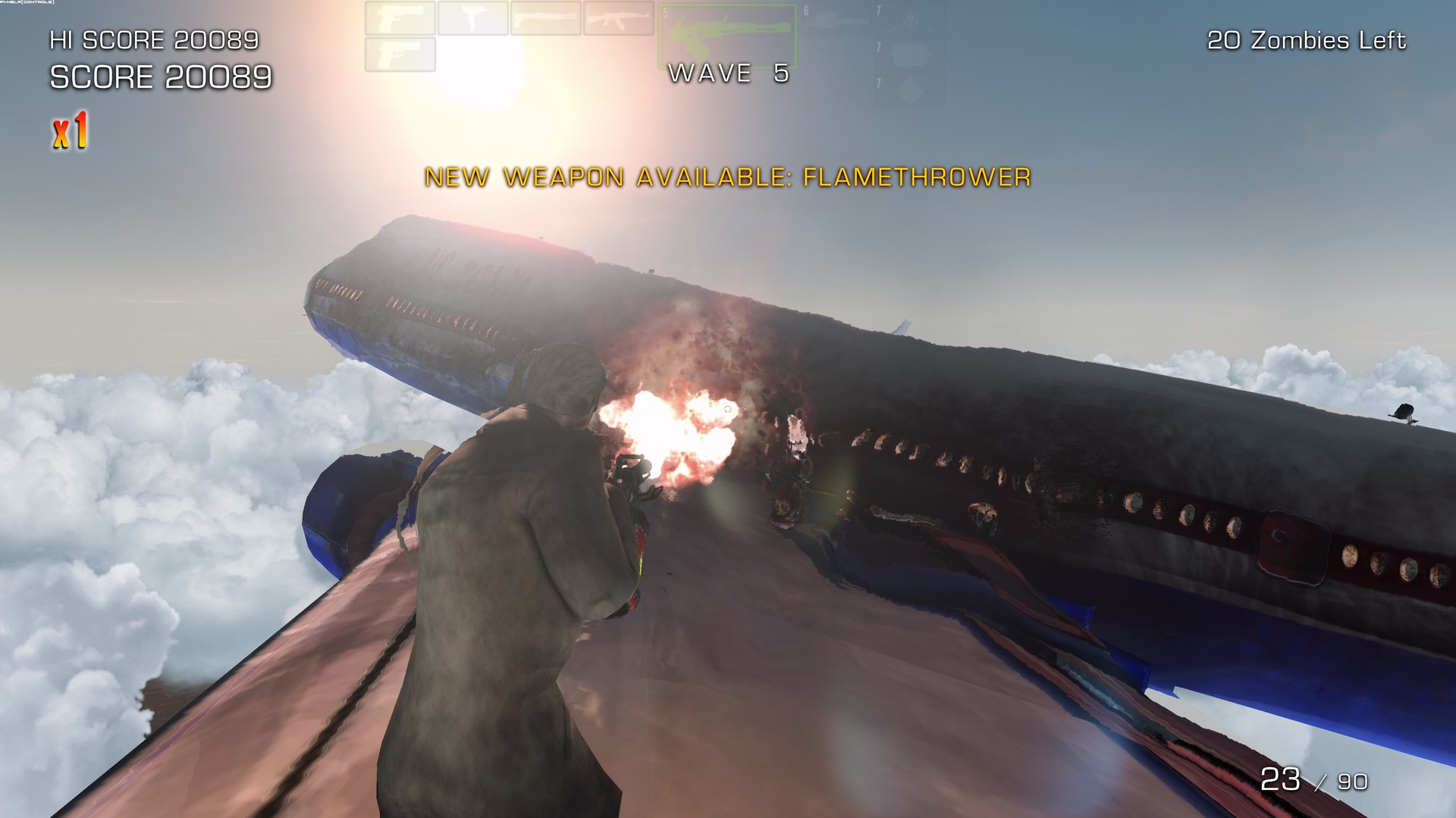 Save 90% on Zombies on a Plane on Steam